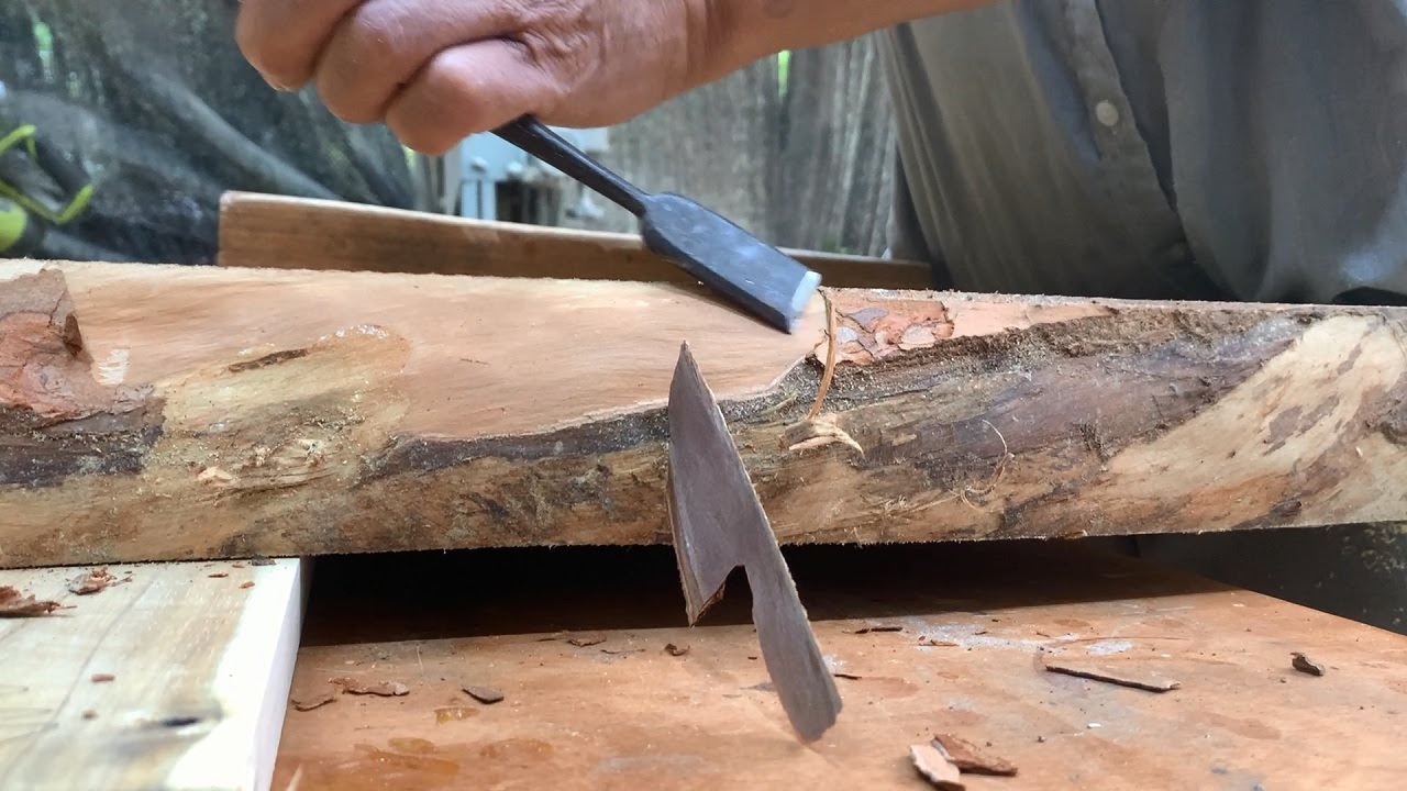 Amazing Work From Solid Wood // How To Build A Solid Dining Table From ...