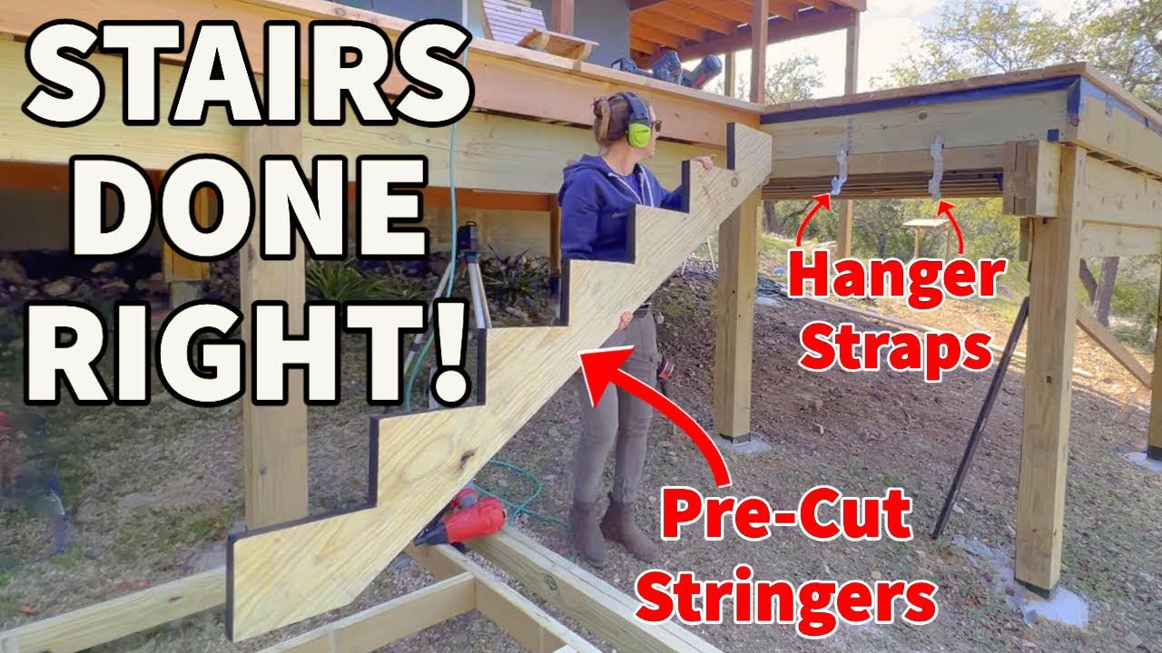 How To Build Stairs | The Easy Way