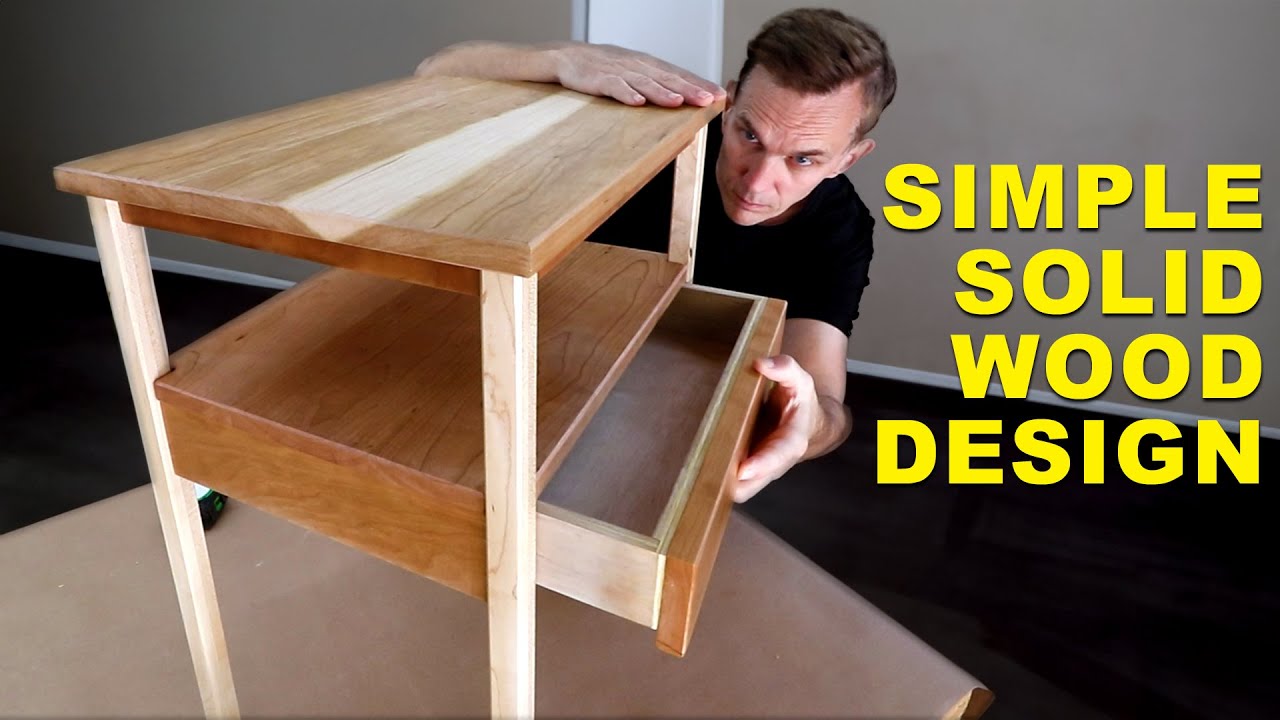 The Perfect Bedside Tables | NIGHTSTAND PLANS AVAILABLE