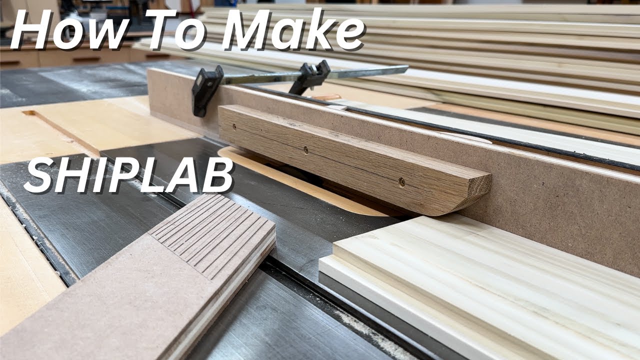 How To Make Shiplap - Sauna Project