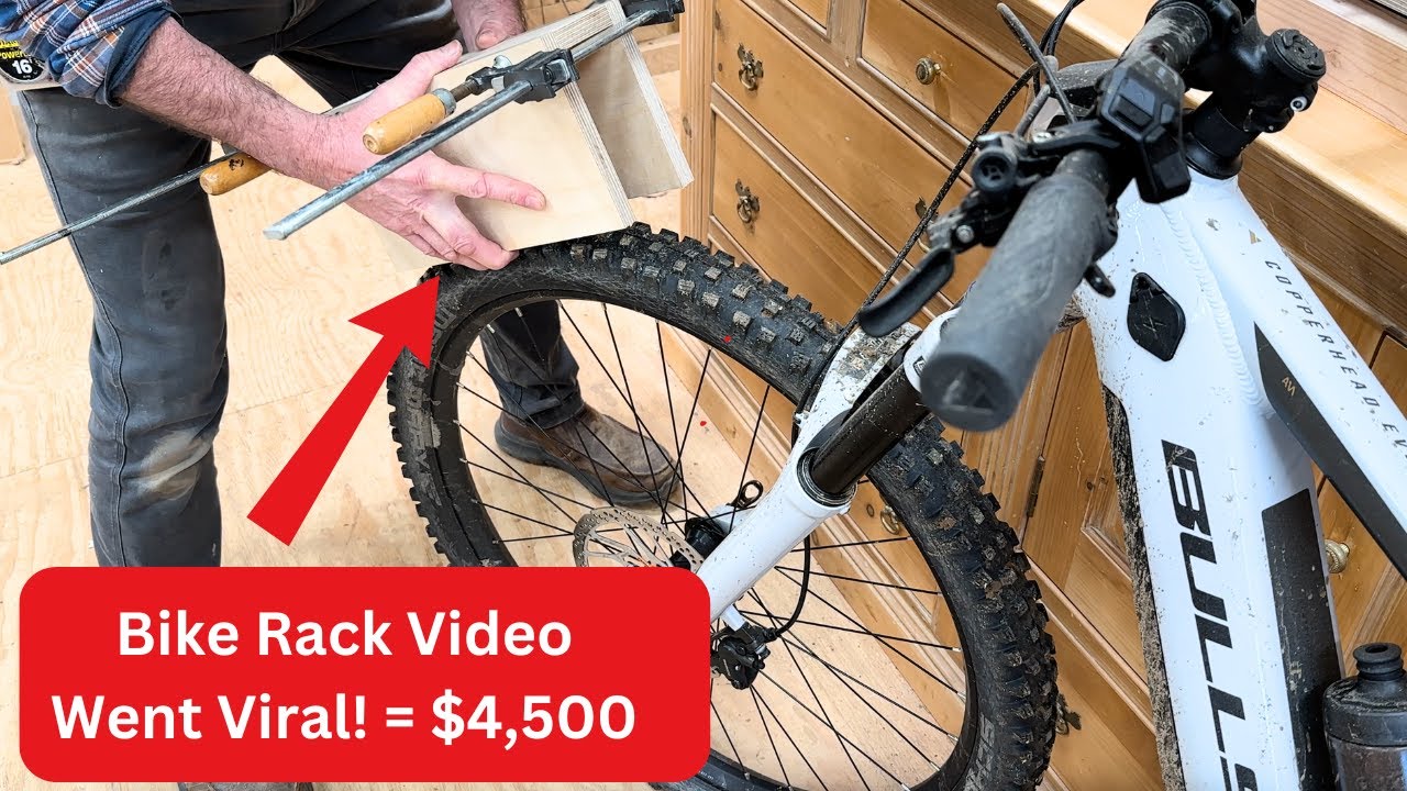 Make A Bike Rack - Electric Bike Storage And Charging Station / EMTB