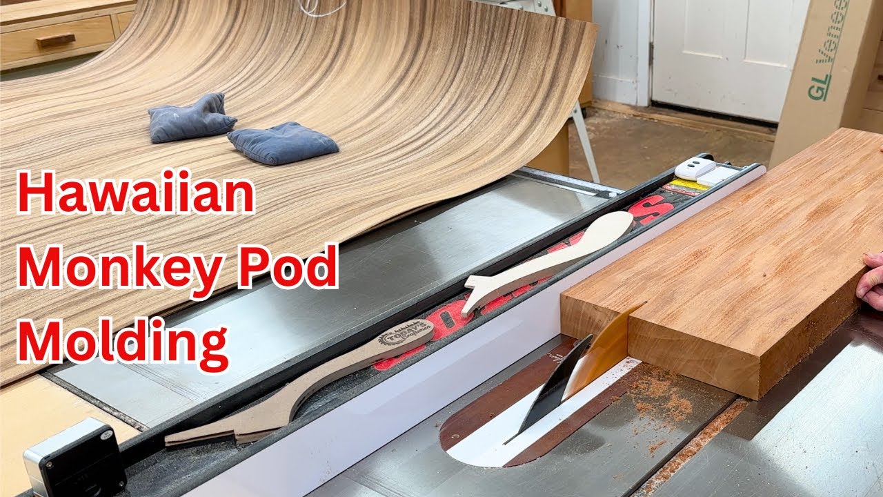 Hawaiian Monkey Pod Veneer Molding / Why Not Plywood?