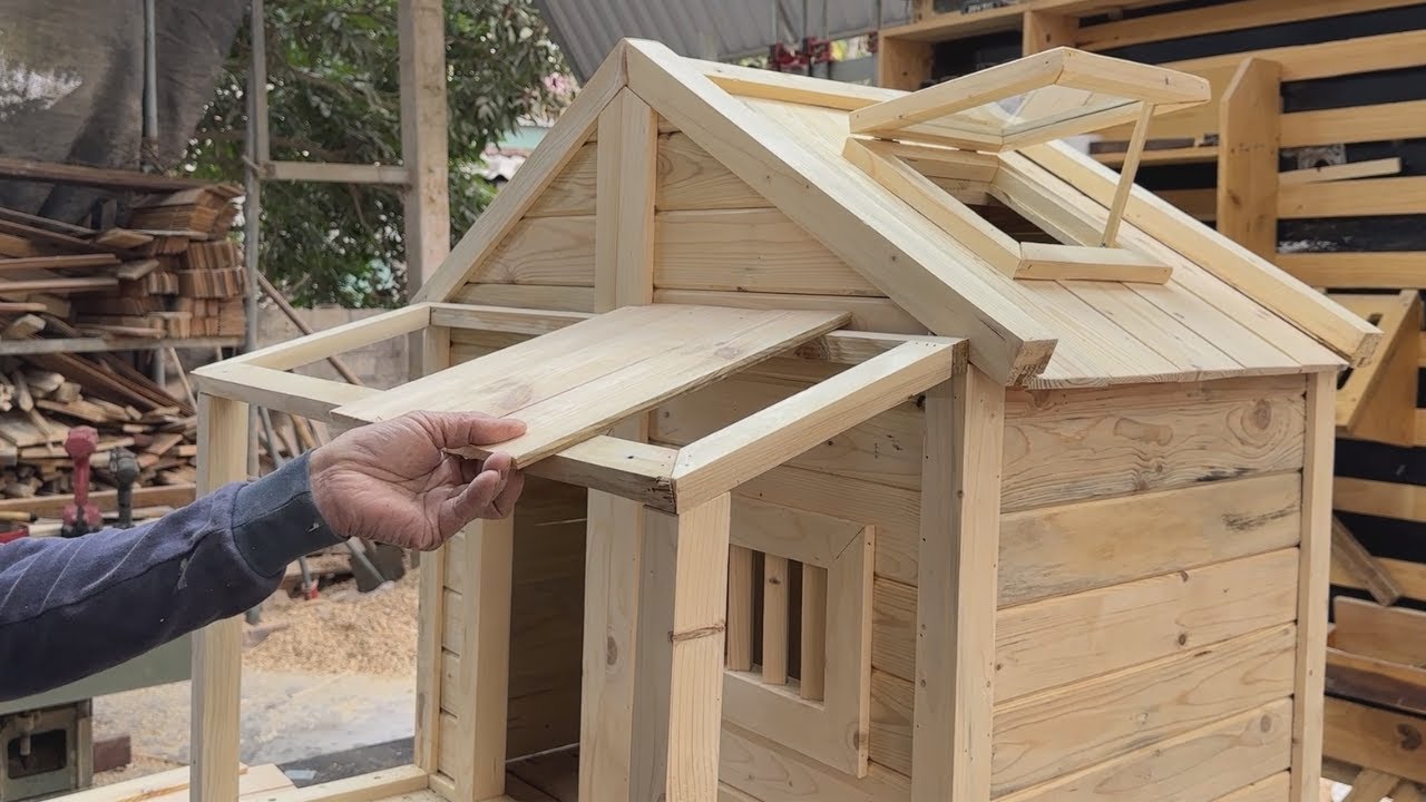 Super Special Project From Wooden Pallets // Craftsman Builds Wooden ...
