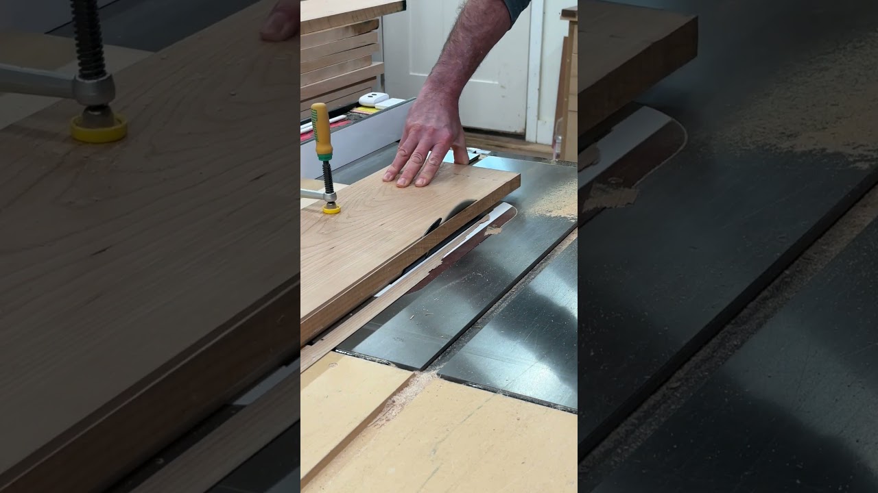 No Jointer Needed / Make A Straight Line Rip Jig